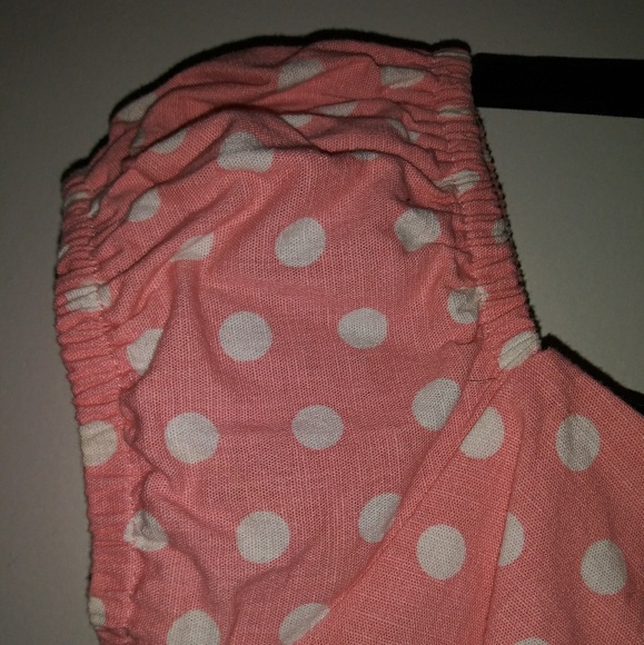 Collectif Vintage | Dresses | Collectif Vintage Clothing Pink Polka Dot ...